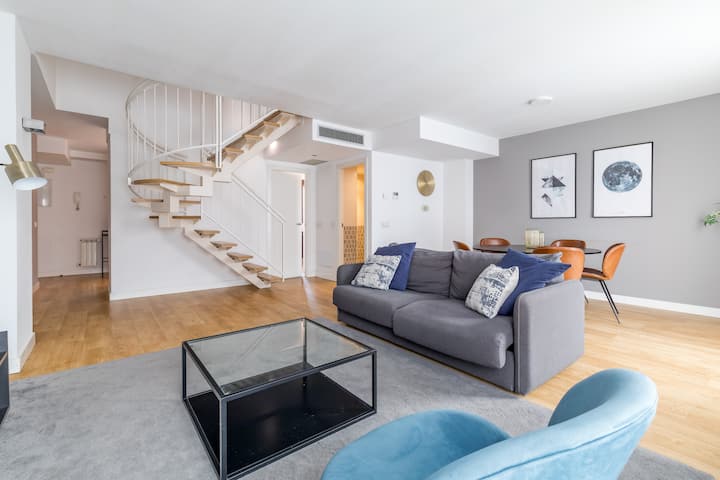 Pacifico - Three Bedrooms Duplex - Madrid