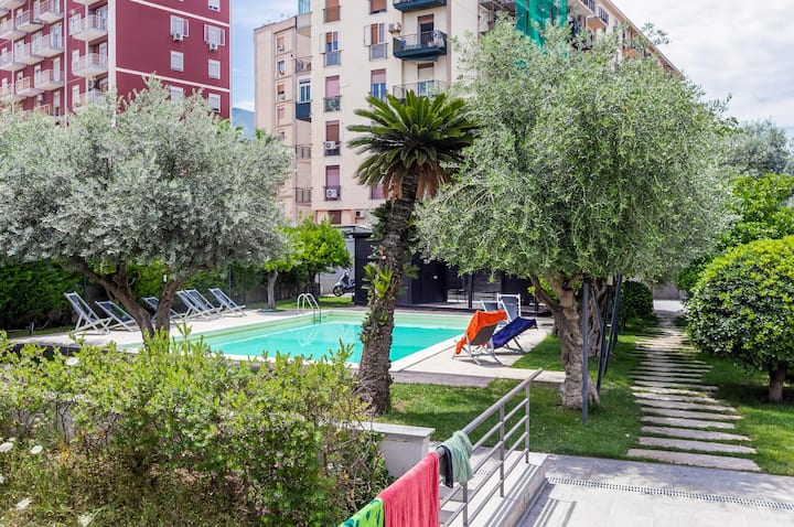 Guesthost - Palermo Modern Apt With Swimming Pool - Palermo, Italy