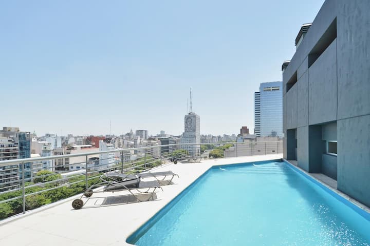 Depto Con Piscina. Vista Abierta. Pleno Centro. - Buenos Aires