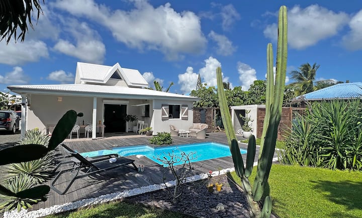 Havre De Paix Avec Piscine Pour 4 - Anse des Rochers
