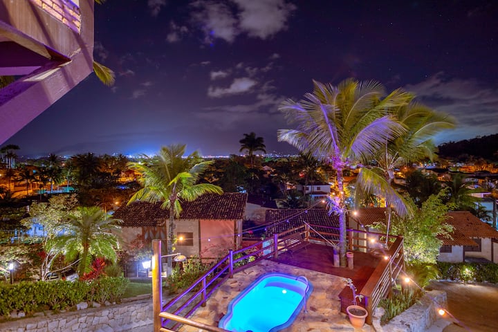 Casa Em Ilhabela Com Piscina E Vista Do Mar - Ilhabela