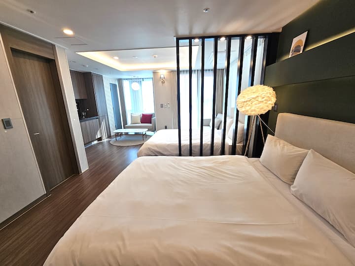 라비앙즈_엘본더스테이#아이와함께 #가족여행#오션뷰#독보적인트윈 - Busan