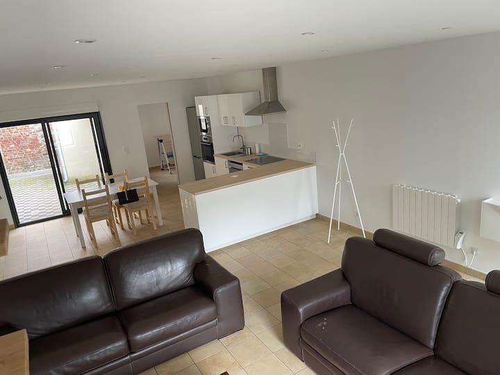 Maison Centre-ville 3 Min A26 - Bruay-la-Buissière