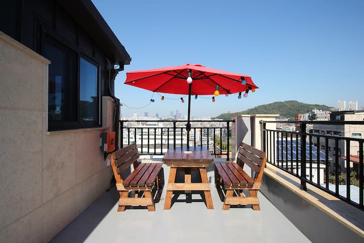 (신림역5분)#전용테라스#숲속뷰#아늑한독채#장기할인#netflix - Seoul