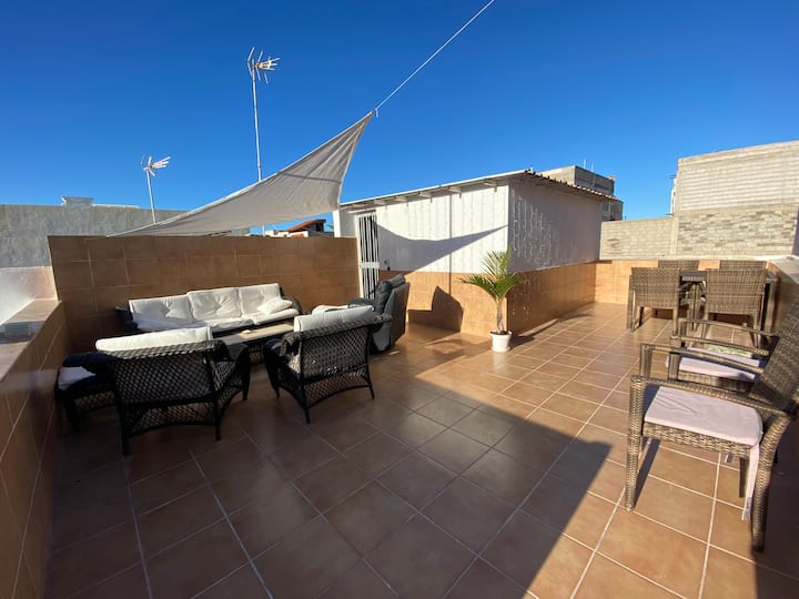 Appartement Avec Patio, La Mer à Deux Pas - Canarias