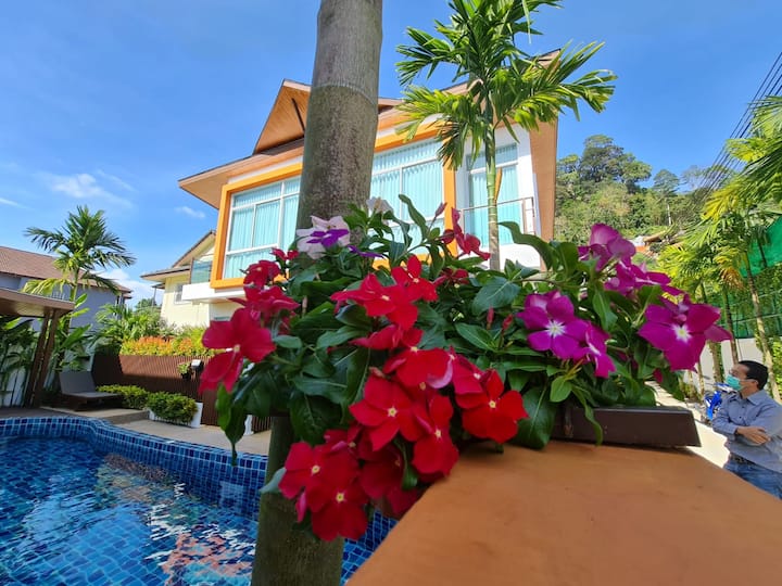 N2 Pool Villa 3bd With Private Patio Bbq. Kamala - Phuket