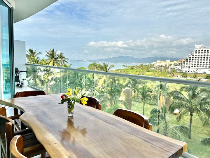Wonderful Oceanview 3bed W/private Elevator - Nuevo Vallarta