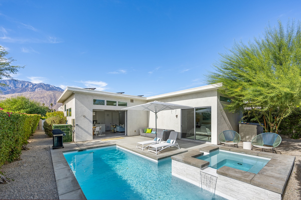 Oasis moderne relaxante/piscine/spa/foyer/central - Maisons à louer à ...