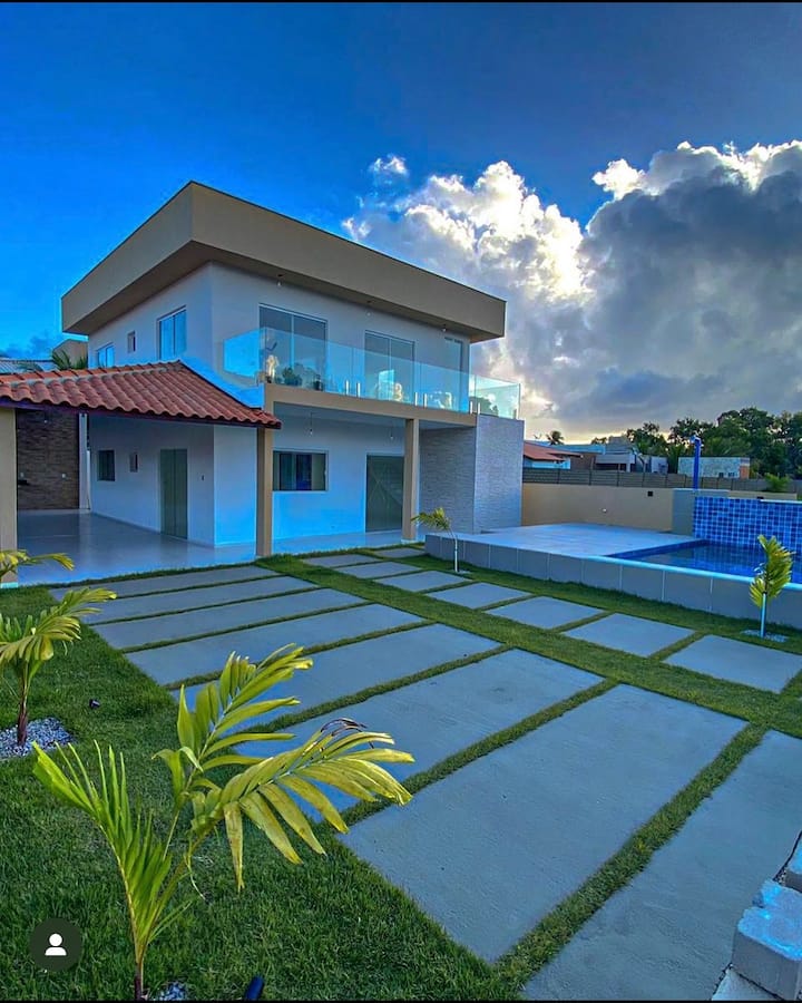 Casa De Praia Em Paripueira, Perto De Maceió - Alagoas