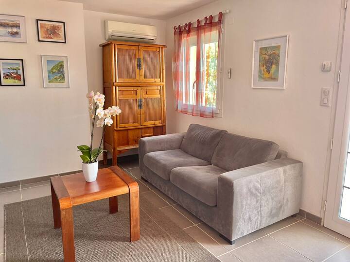 Villa Carasol Vue Mer Et Montagne - Plage de Port-Vendres (Bernardi)