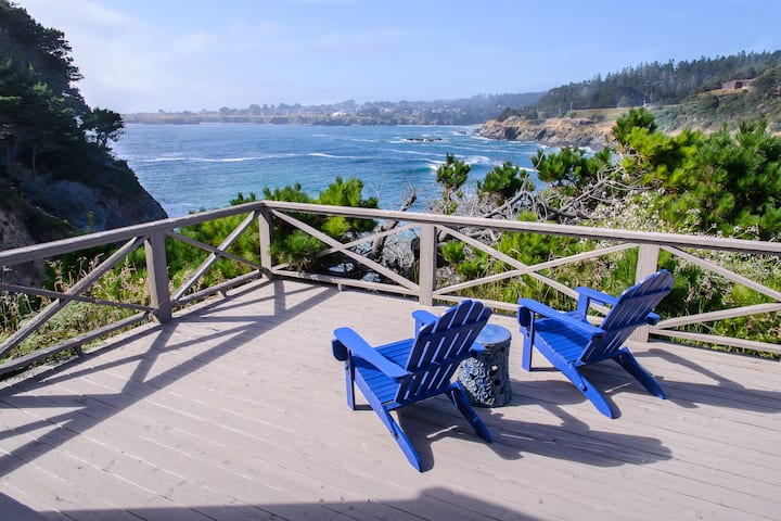A Real Ocean View Not A Fake One - Mendocino, CA
