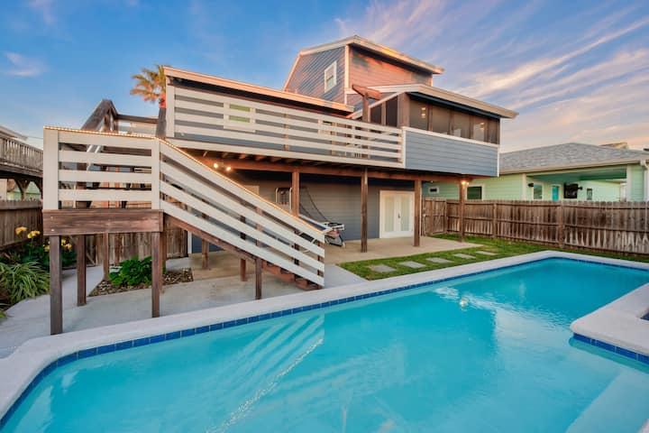 Beach House Heated Pool And Arcade - Port Aransas, TX