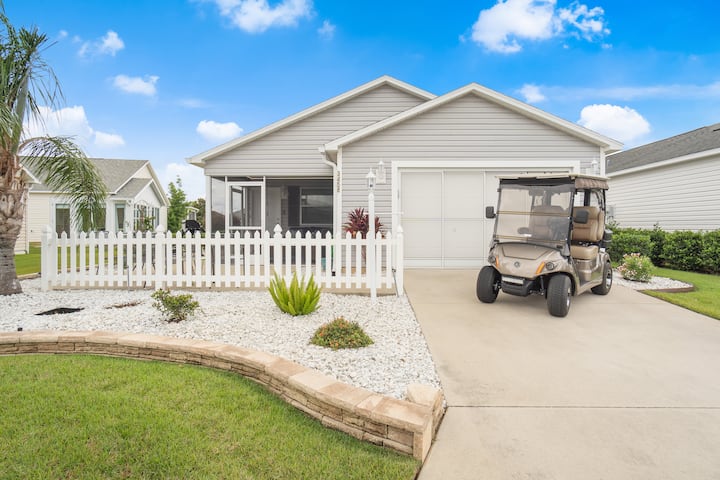 Central Villages W/ Golf Cart - The Villages, FL