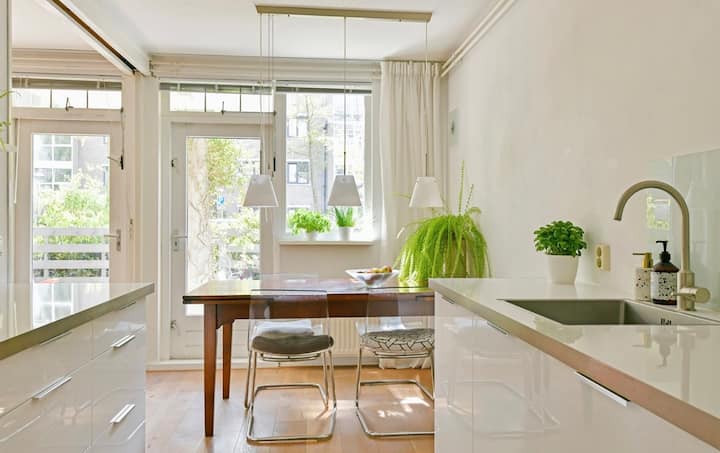 Sunny Apartment With Private Garden - Ámsterdam