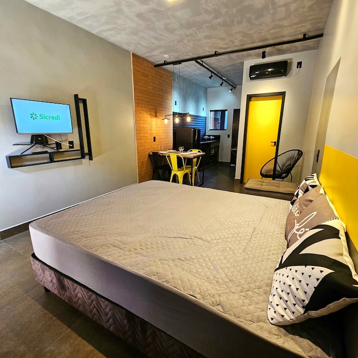 Loft Moderno Em 6 X Sem Juros - Ubatuba