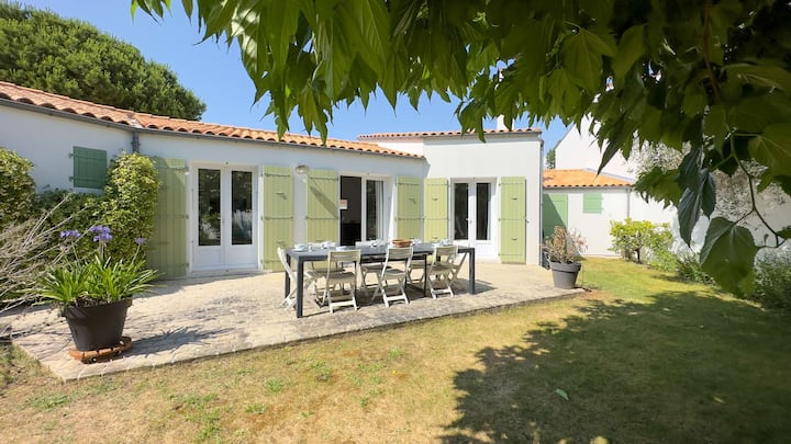 Maison Familiale- Jardin & Plage - La Couarde-sur-Mer