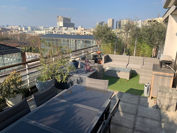 Grand Appartement Lumineux - Paris