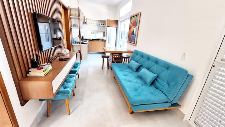 Casa Mar Azul - Charmosa Casa No Itaguá - Ubatuba