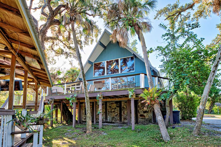 Myakka Riverfront Retreat-private Cabin With Dock - Venice, FL