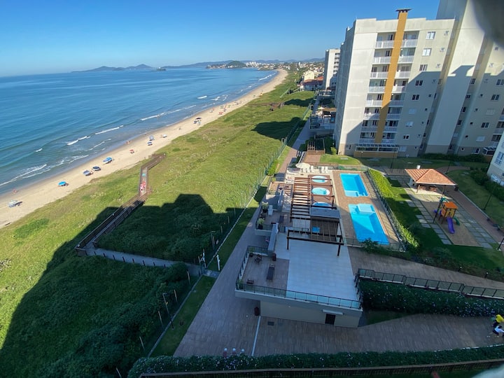 Apto Pé Na Areia E Melhor Vista Em Barra Velha/sc - Barra Velha