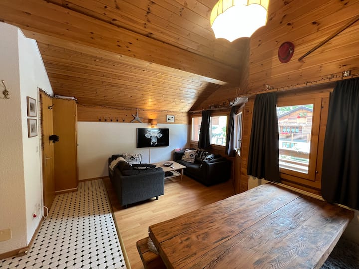 Grimentz - Appartement En Attique - Grimentz