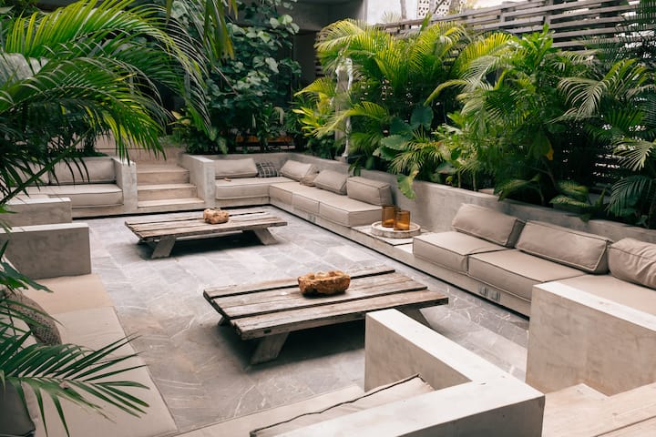 Cozy & Modern Aptmnt. 1bd, 2pools, Gym, Yoga, Spa - Tulum