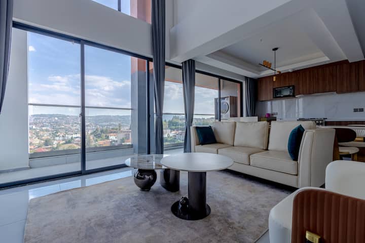 Penthouse 608 (4 Bedrooms) At Oasis Park. - Kigali