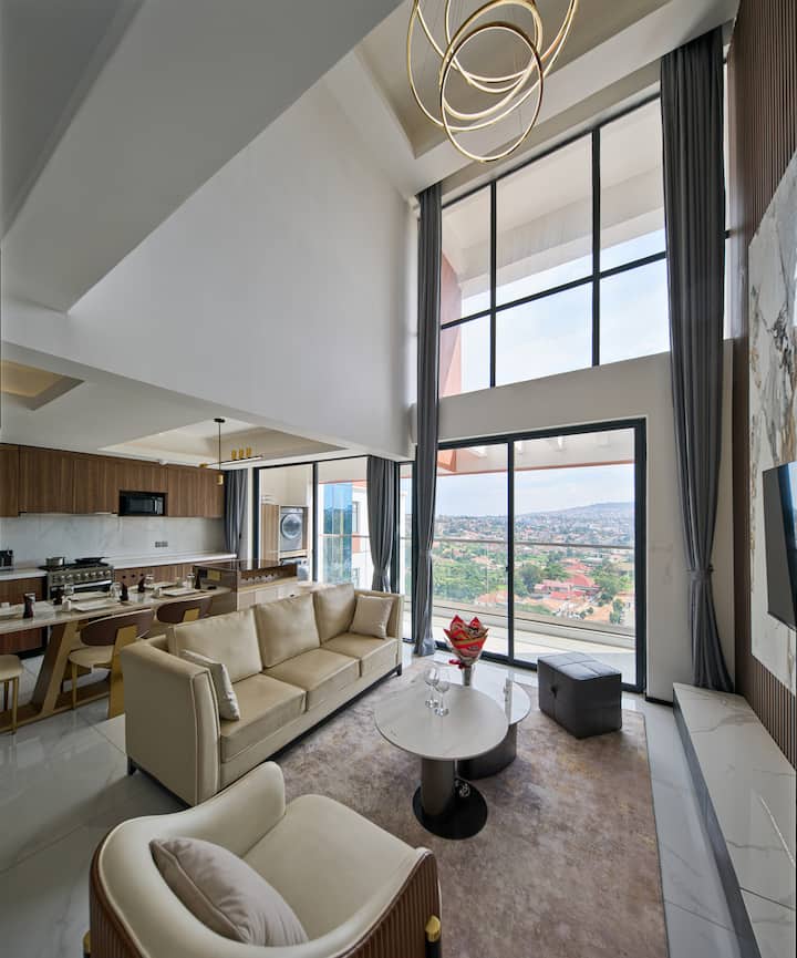 Penthouse 601 (4 Bedrooms) At Oasis Park. - Rwanda