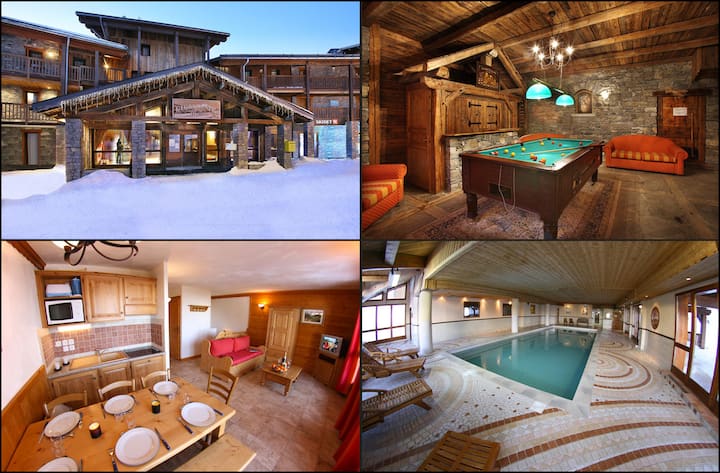 Appartement Grand Confort Ski Arcs 2000 5-7 Pers. - La Rosière