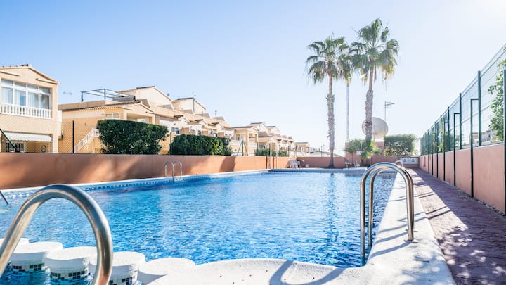 Coastal Townhouse In Punta Prima - Cabo Roig