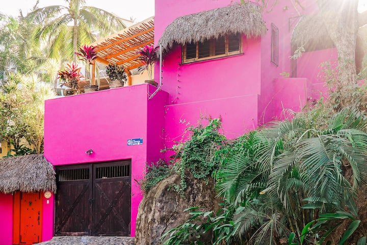 Hot Pink Paradise, Private Pool - Sayulita