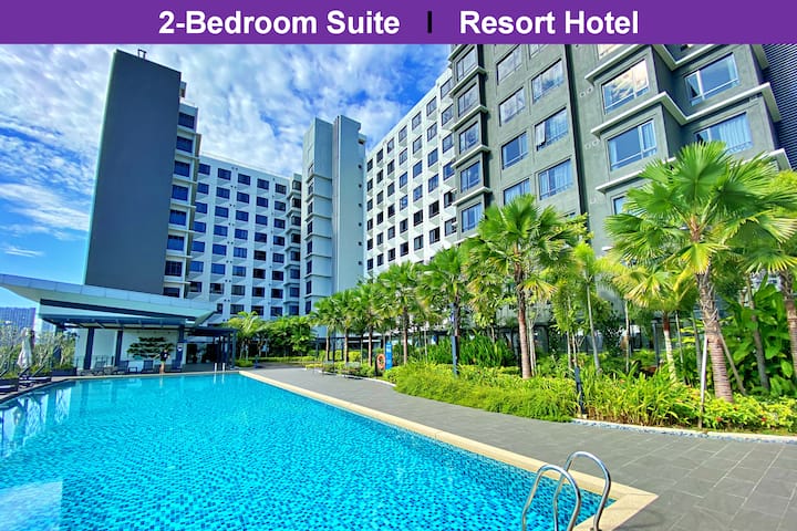 2 Bedrooms Near Mrt, New Resort Hotel (W2b2) - Kuala Lumpur