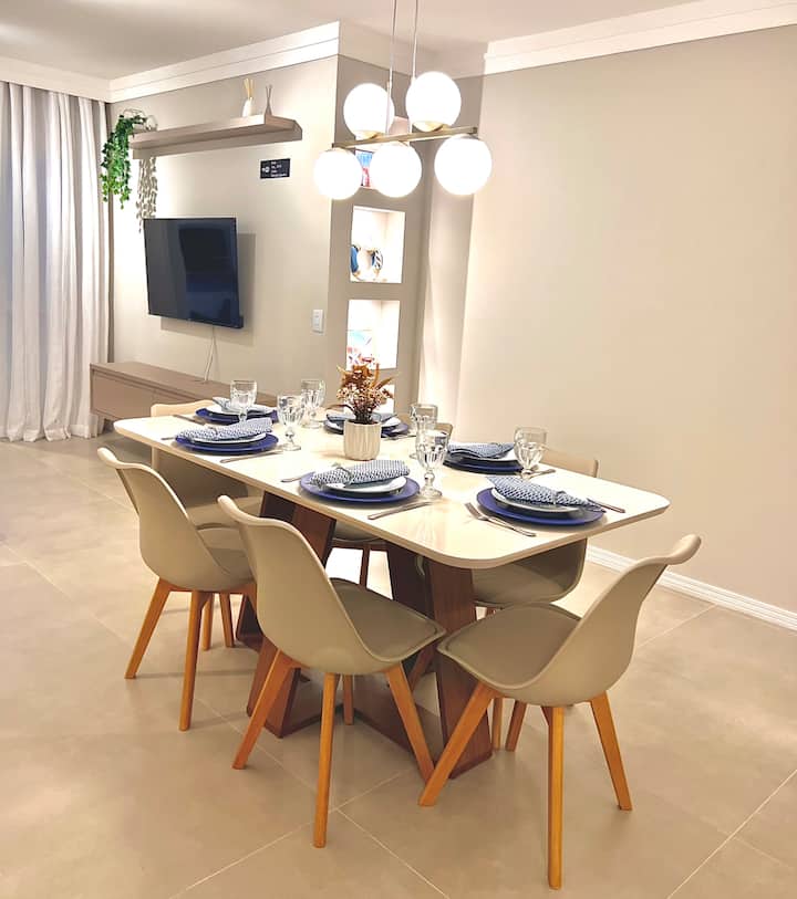 Localização Fantástica - Apto Moderno Com Garagem - Balneário Camboriú