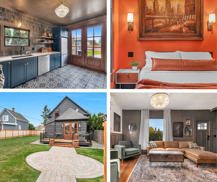 Casa Nera- Modern Vintage Remodeled 1915 -Downtown - Lake Stevens, WA