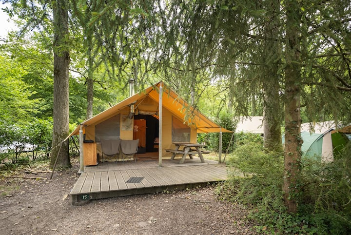 Tente Trappeur | Huttopia Rambouillet - Rambouillet