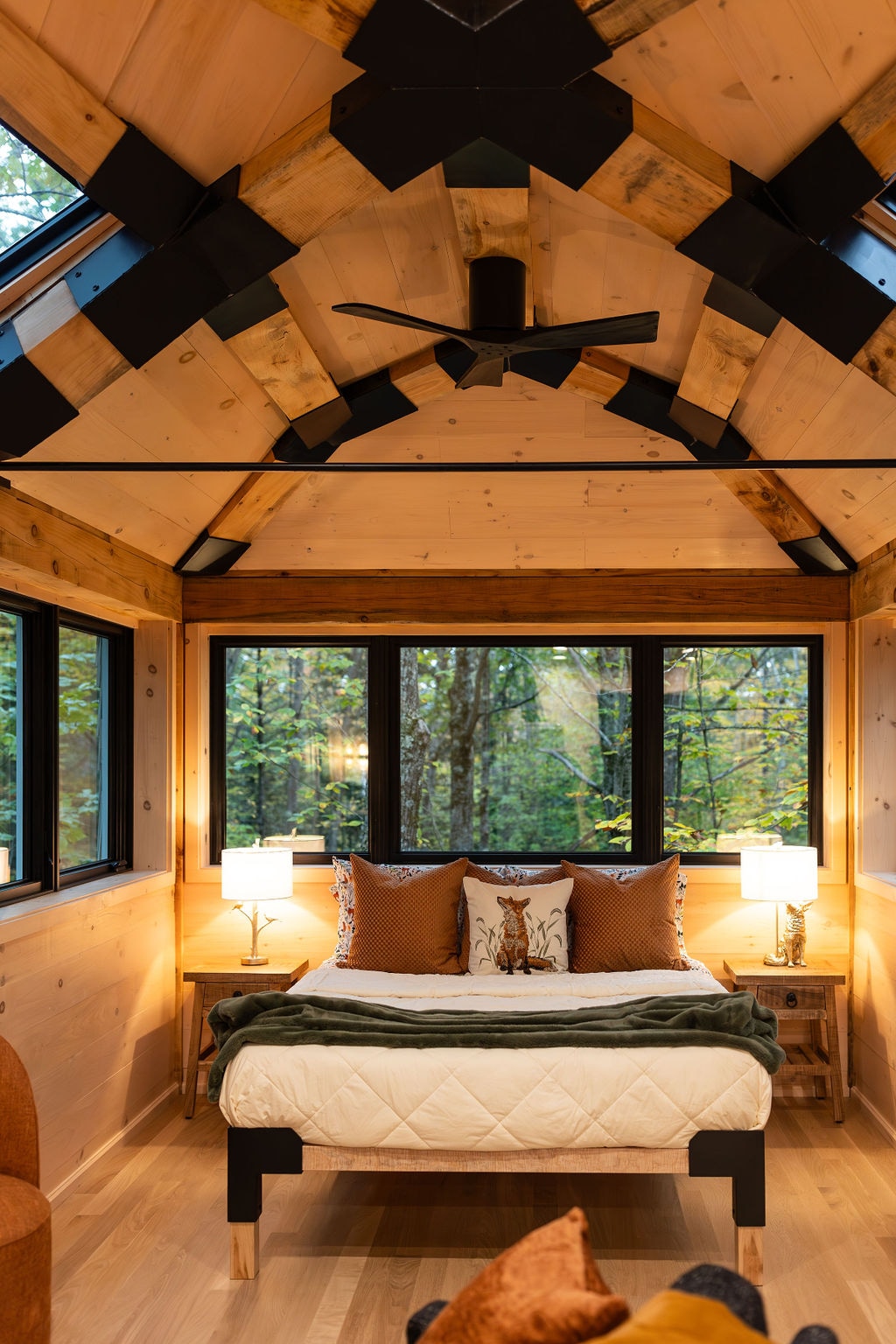 The Copper Fox Treehouse - Treehouses for Rent in Pownal, Maine, United ...