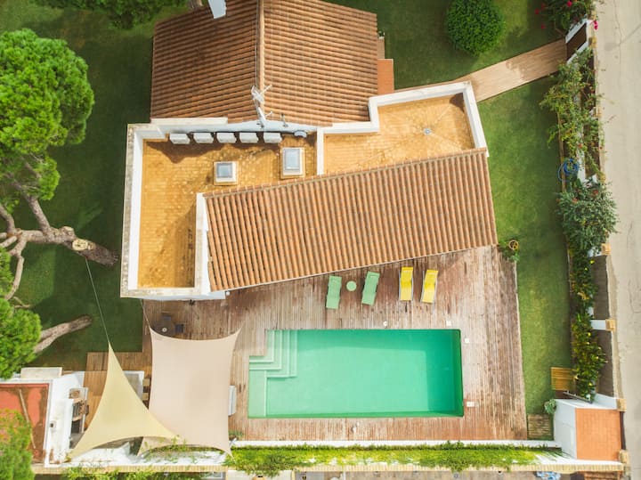 Villa Alemania Ii Avec Piscine Urb. Roche Cádiz - Conil de la Frontera