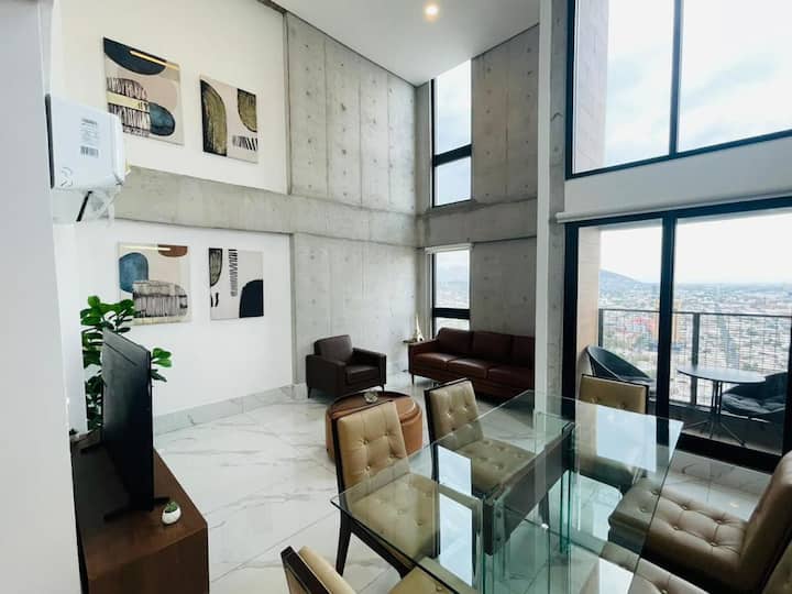 P315 Penthouse Purisima , 7 Pax, - San Pedro Garza García
