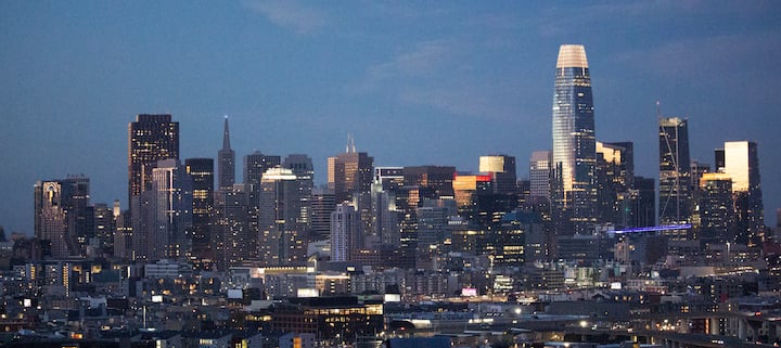 Sf Panorama - Chase Center