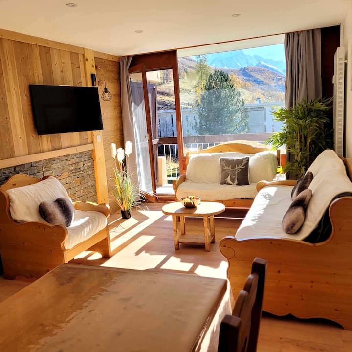 Joli Appartement T4 Rénové - Les Deux Alpes