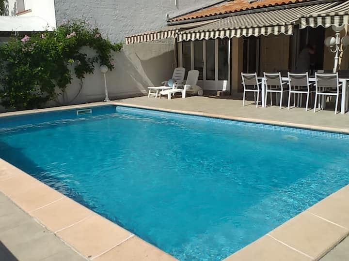 Villa 10 Pers Piscine Privée - Hyères