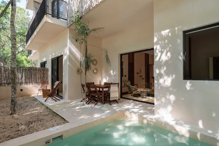 Green Oasis Aldea Zama Premium/private Pool/ Gym - Tulum