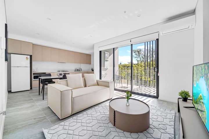 Homebush Modern 1 Bedroom Apt.(free Parking) S07 - Strathfield