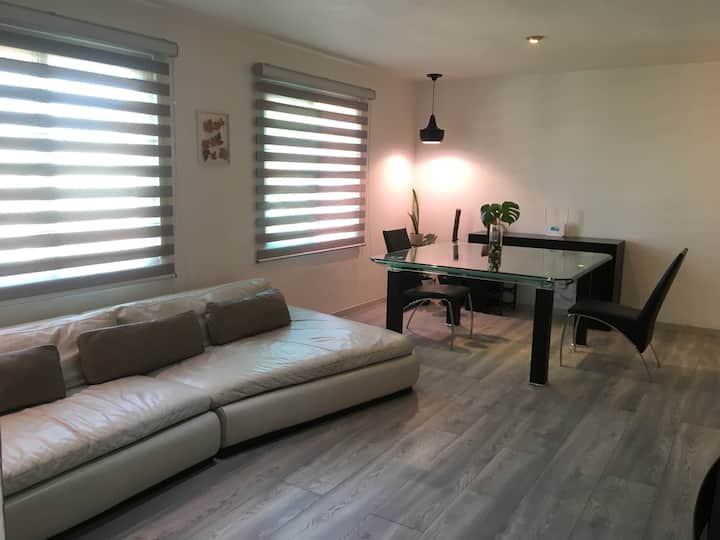 Suite Con Cocina Y Lavadora/secadora•wi-fi Rápido - Zapopan