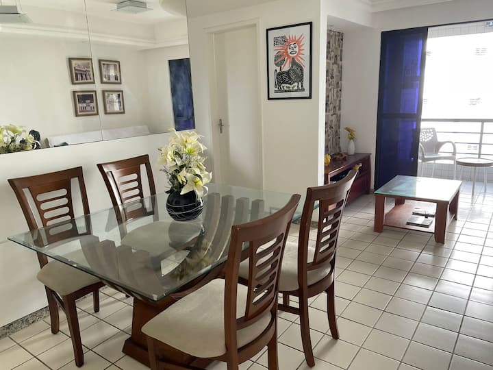 3 Camas De Casal C/ Ar, Piscina, A 450 M Do Mar - Recife