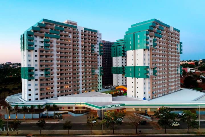 Apartamento No Enjoy Olímpia Park Resort - Olímpia