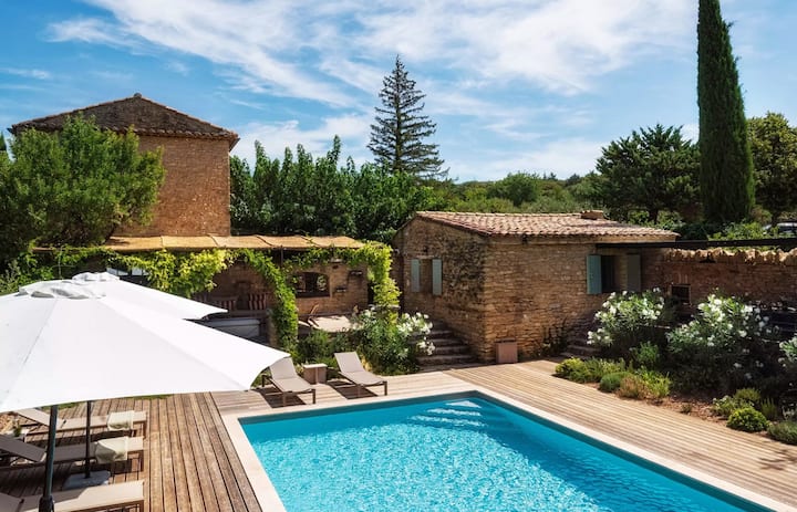 Mas Du Mûrier, Beau Mas Provençal Rénové. - Gordes, Francia