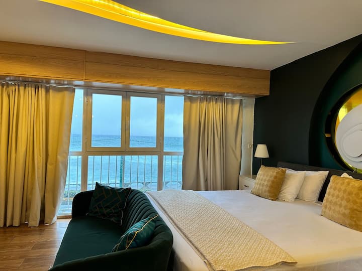 Stylish Studio W/ 65" Tv And Ocean View - Santo Domingo