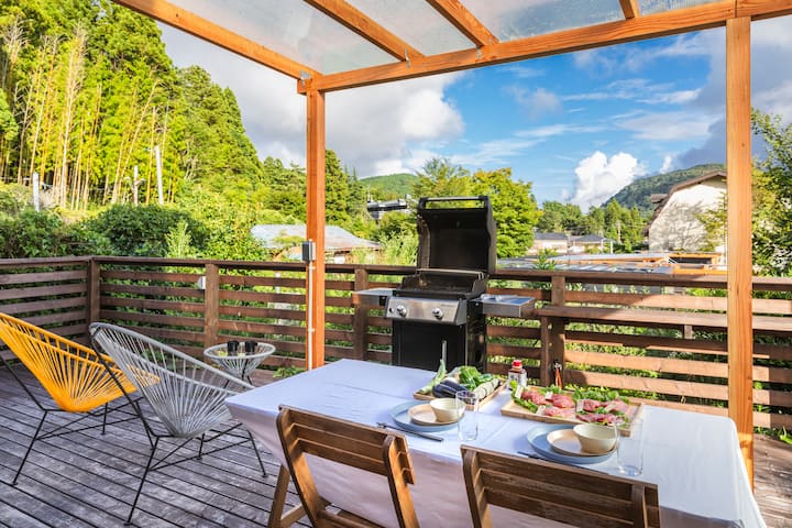 1min From Station! Hakone 4-bedroom Private Villa - Hakone