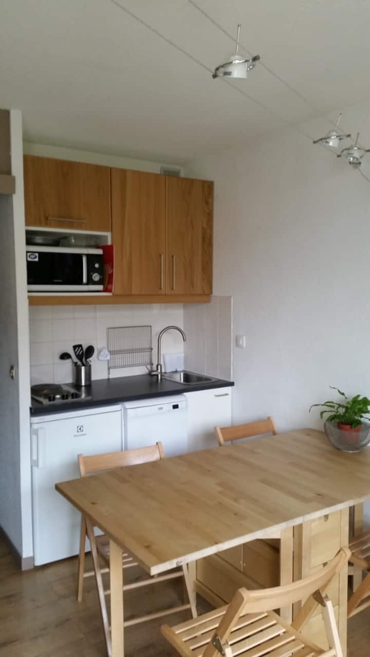 Studio Cabine à Valfréjus. - Modane